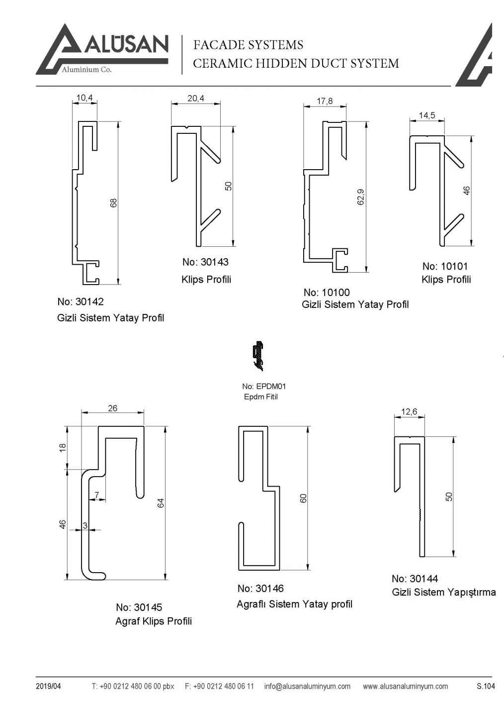 Ceramic Hidden Duct System :: Alusan Aluminum Co.