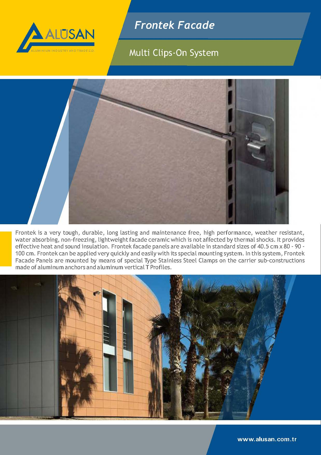 Frontek Facade System :: Alusan Aluminum Co.